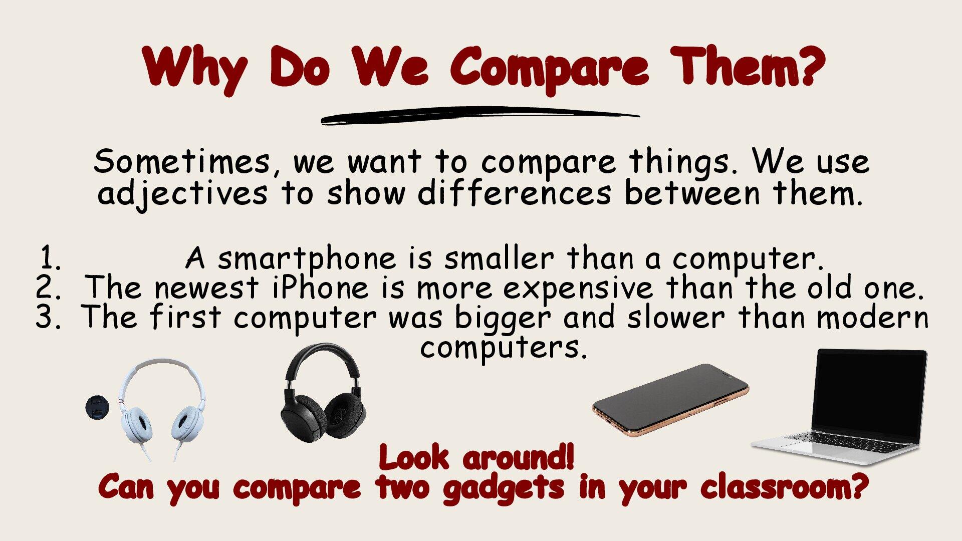 Comparative and Superlative Adjectives: Technology | Презентація ...