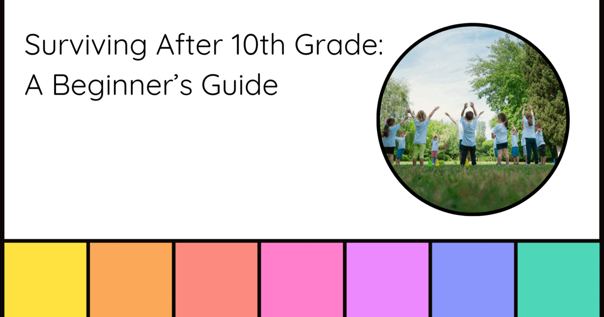 Surviving After 10th Grade: A Beginner’s Guide. 10 class | Тест на 36 ...