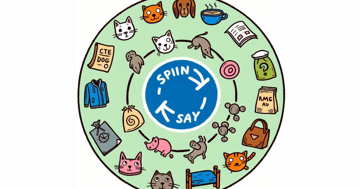 Англійська мова | Spin & Say | 7 слайдів | Презентація. Англійська мова