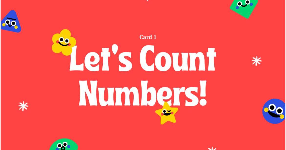 Англійська мова | Let's Count Numbers | Презентація. Англійська мова