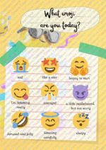 Emoji. Tasks for English lessons | Інші методичні матеріали. Англійська ...