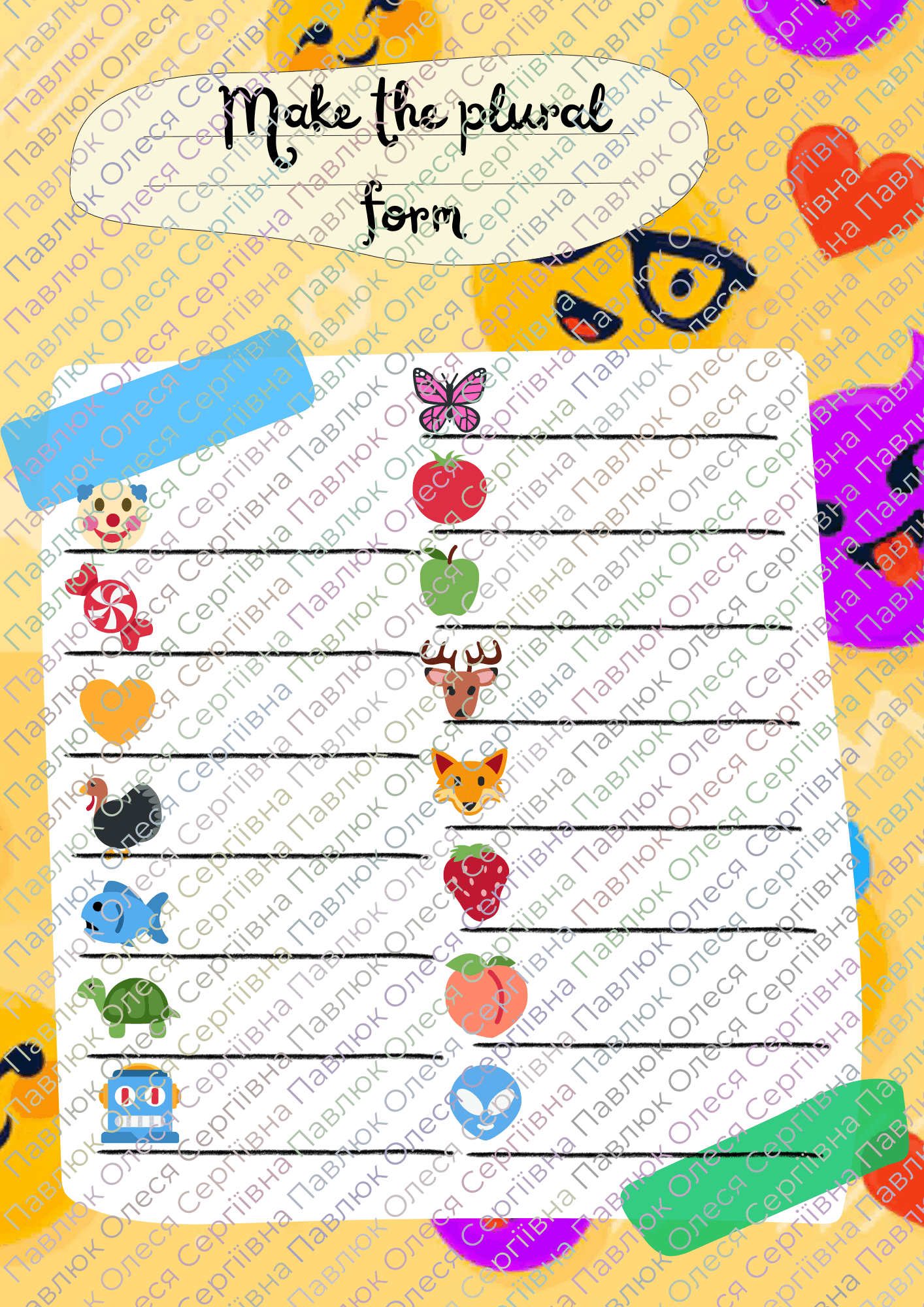 Emoji. Tasks for English lessons | Інші методичні матеріали. Англійська ...