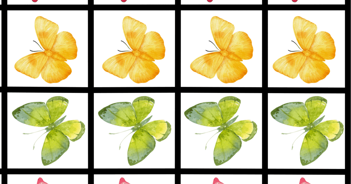 Board game "Colorful Butterflies" | . Англійська мова
