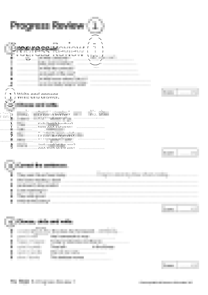 Fly high 4 progress review 1 | . Різне